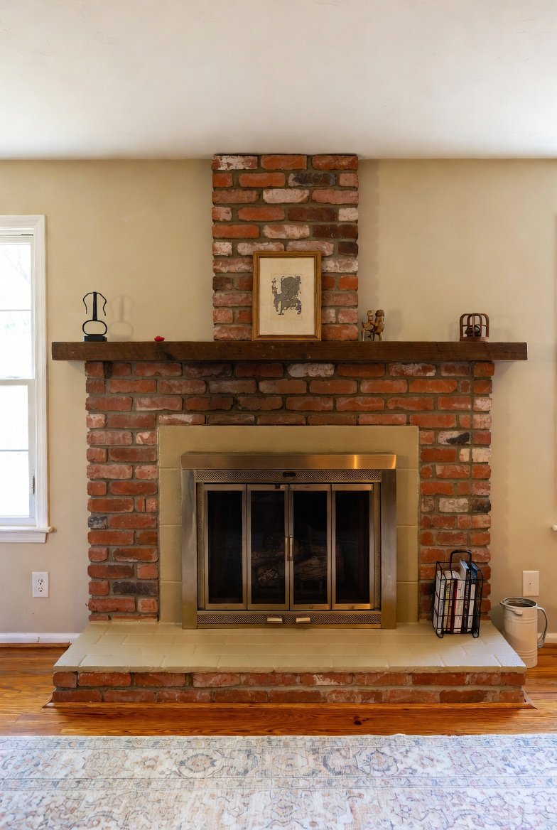 17 Brick Fireplace Paint Ideas That Will Transform Your Space ...