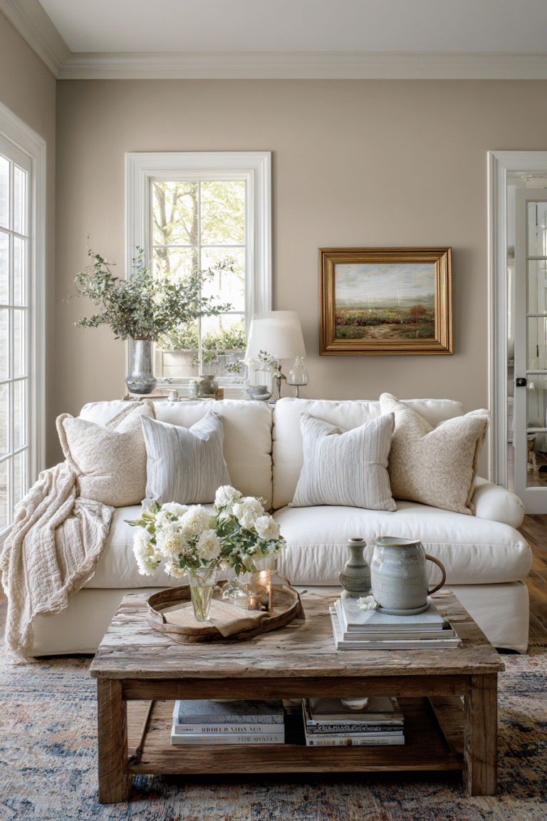 14 Light Brown Paint Colors That Warm Up Any Room - paintzine.com
