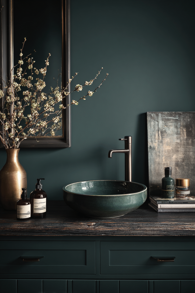 14 Dark Green Paint Colors Designers Are Loving Right Now - paintzine.com