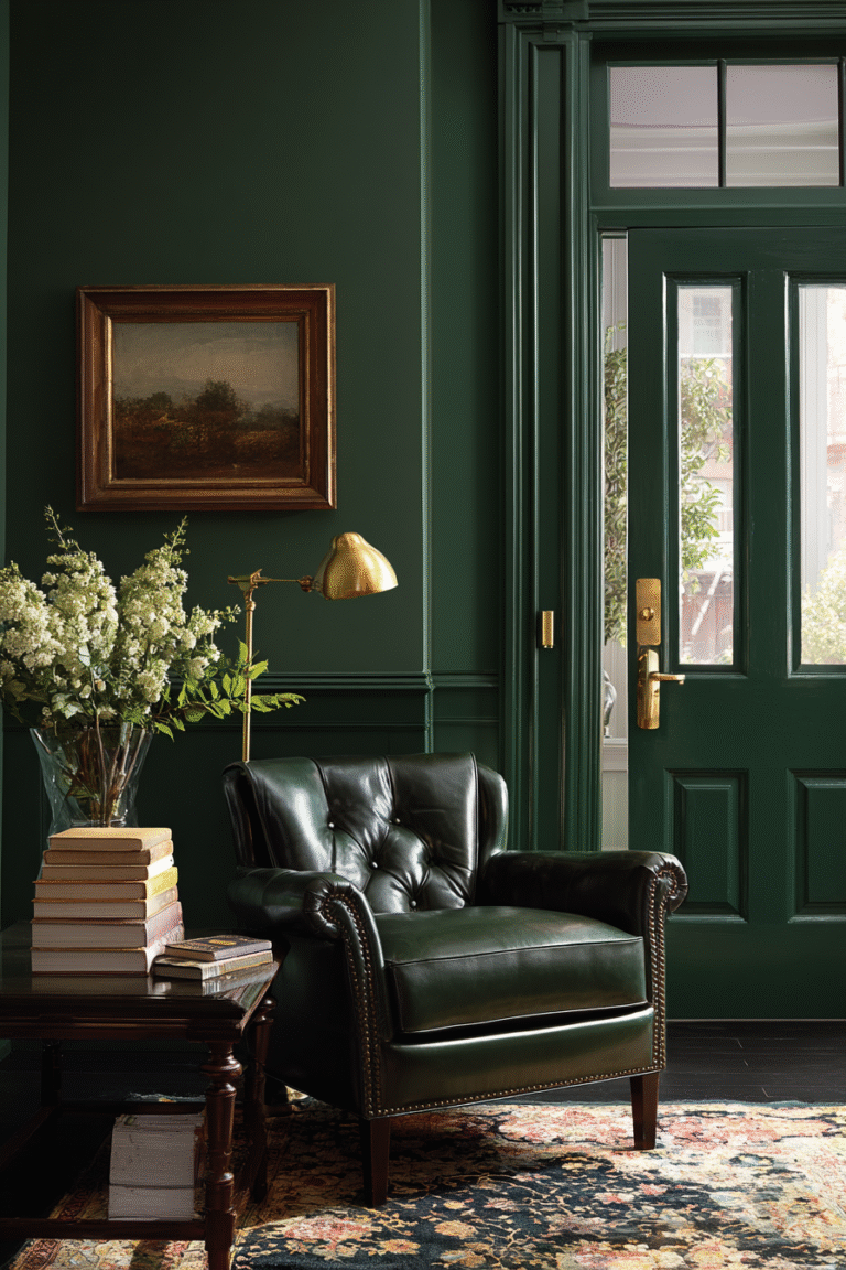 14 Dark Green Paint Colors Designers Are Loving Right Now - paintzine.com