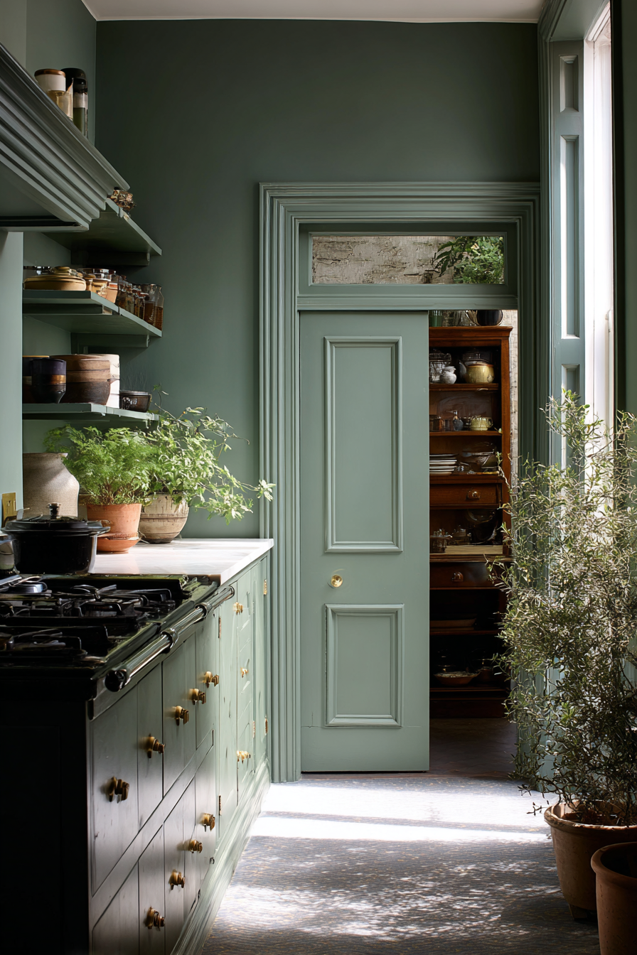 14 Dark Green Paint Colors Designers Are Loving Right Now - paintzine.com