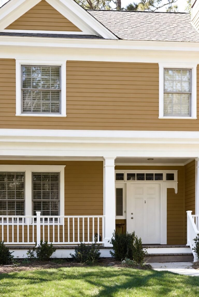 16 Tan House Color Schemes That Boost Curb Appeal - paintzine.com