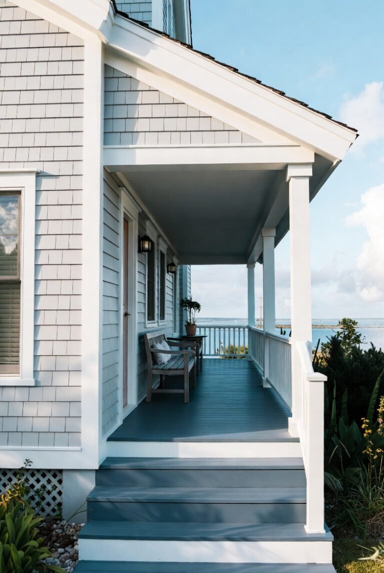 16 Cape Cod Front Porch Ideas to Boost Your Curb Appeal - paintzine.com